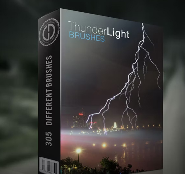 Thunder Lightning Brushes - Free & Premium Brushes Download